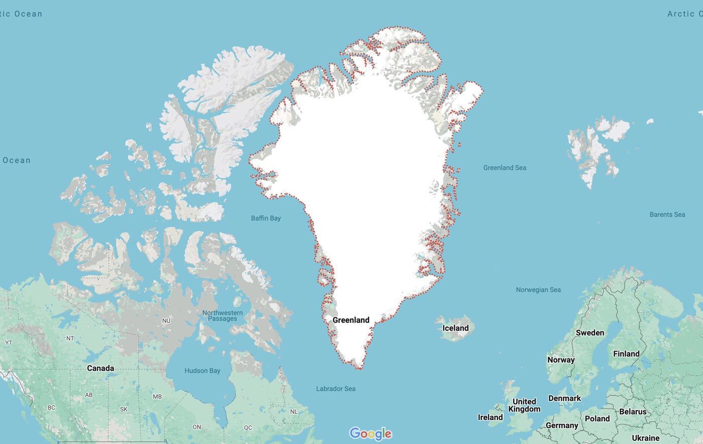 World S Largest Island Greenland